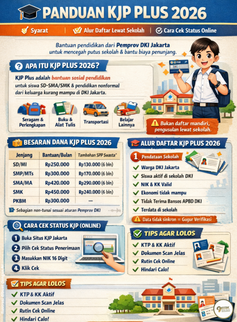 Panduan Lengkap KJP Plus 2026: Syarat, Besaran Dana, dan Cara Daftar ...
